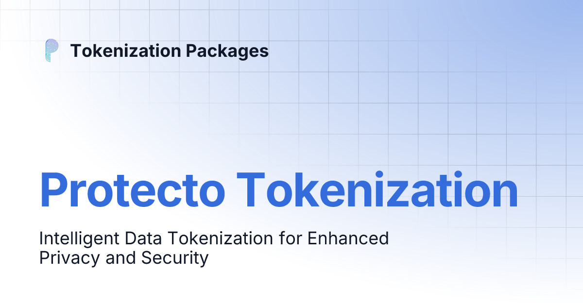 Protecto Tokenization | Tokenization Packages